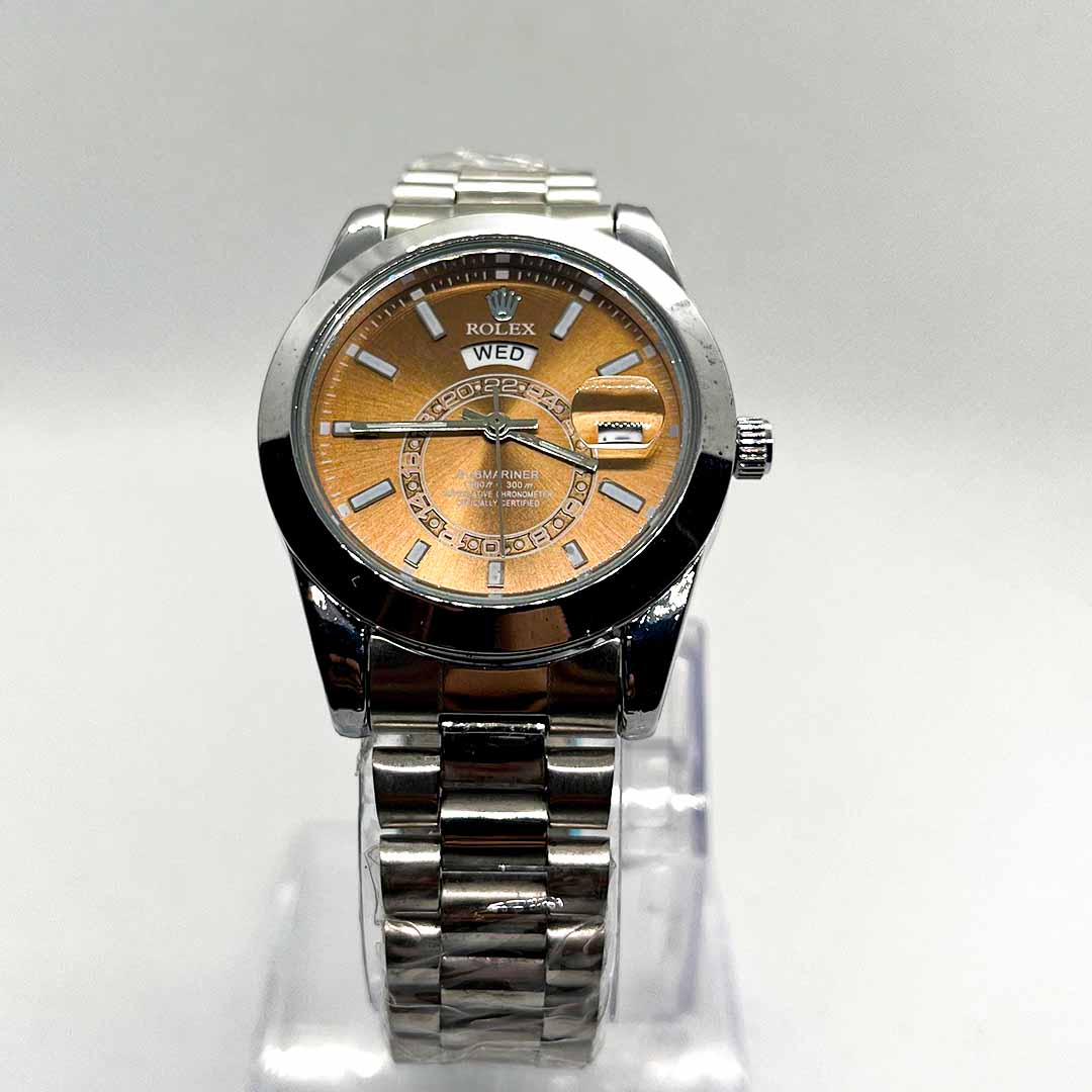 Rolex Dial Day-Date Couple Watch Set – Thugz.pk